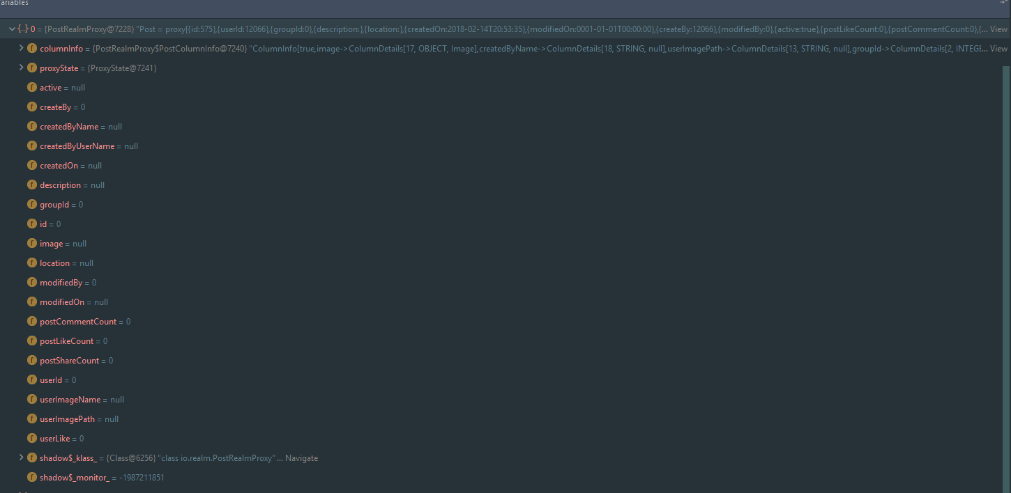 Realm Copytorealm And Copyorupdate Not Updating Fields On Objectrealmproxy · Issue 5752
