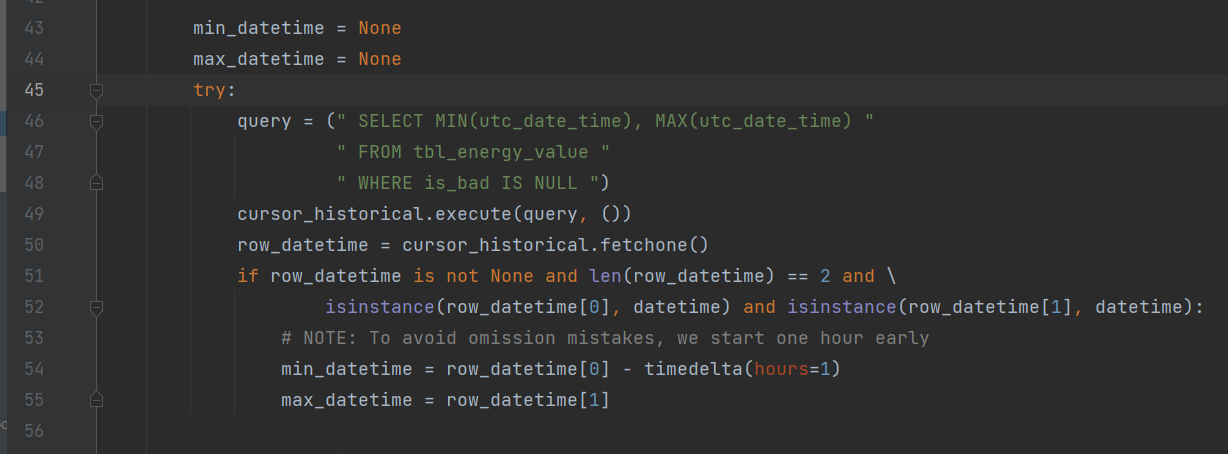 cleaning service issue caused by wrong datetimes · Issue #248 · MyEMS/myems · GitHub