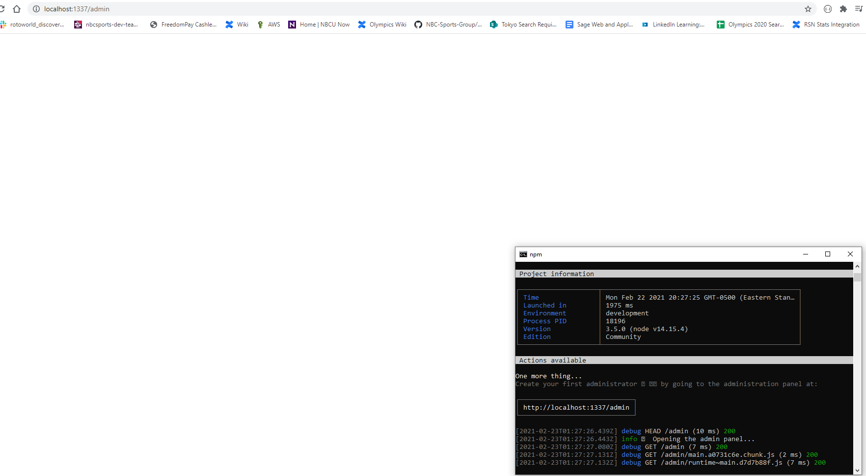 Strapi - Build error in browser console after installing · Issue #9484 · strapi/strapi · GitHub