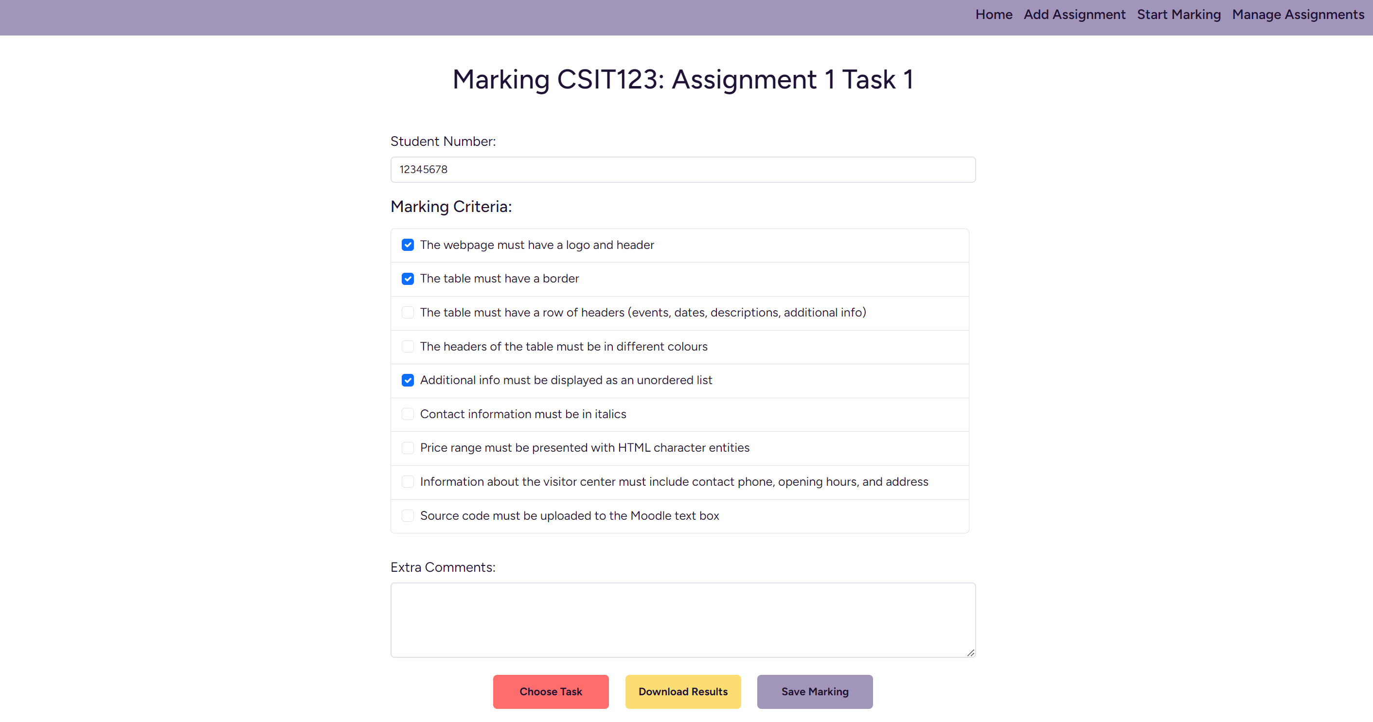 GitHub - trrine/marking_assistant: A tool to streamline marking and ...