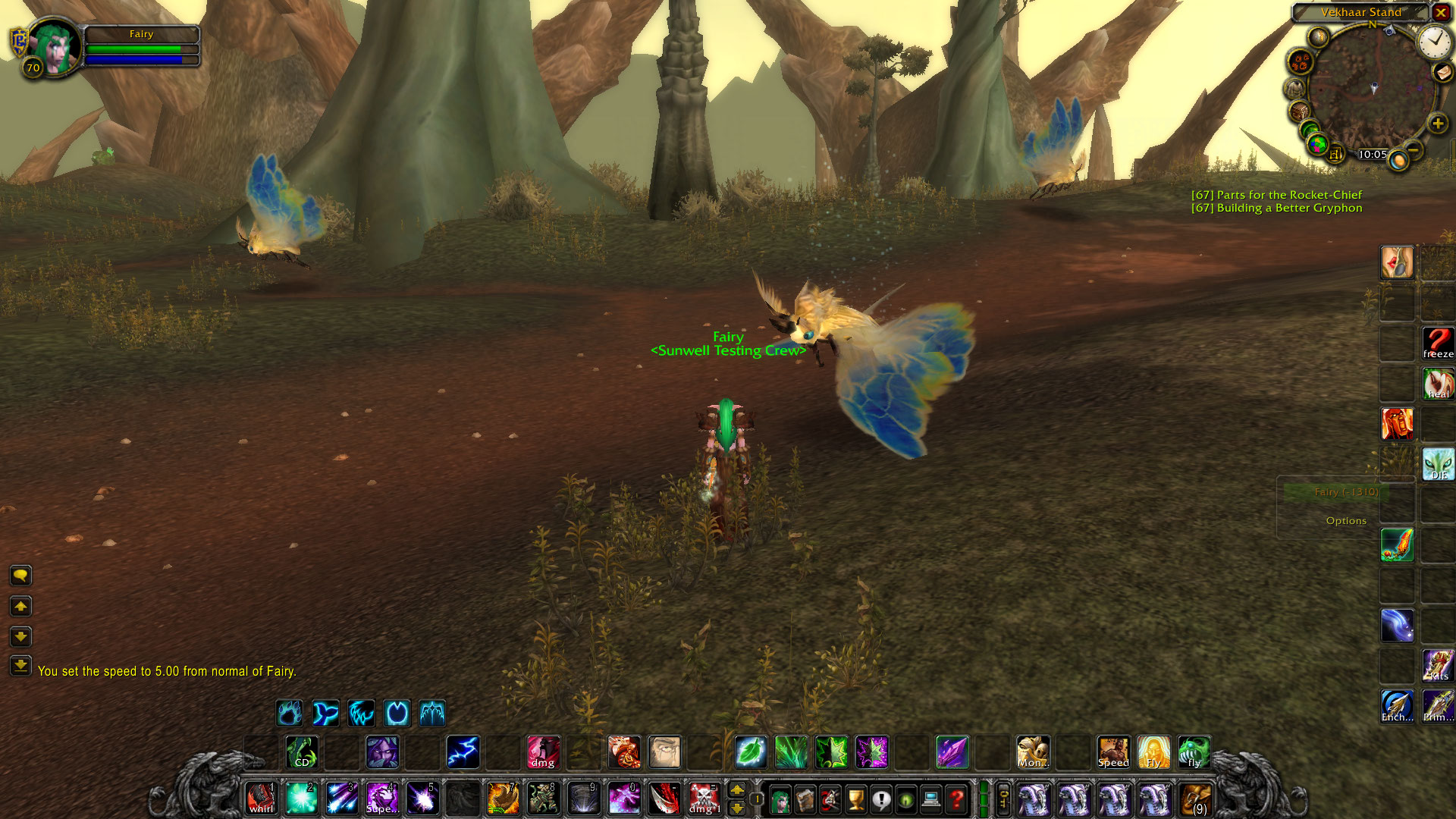 [Zone] [Mobs] Blade's Edge Mountins Mobs Testing. Part 3. · Issue #161 ...