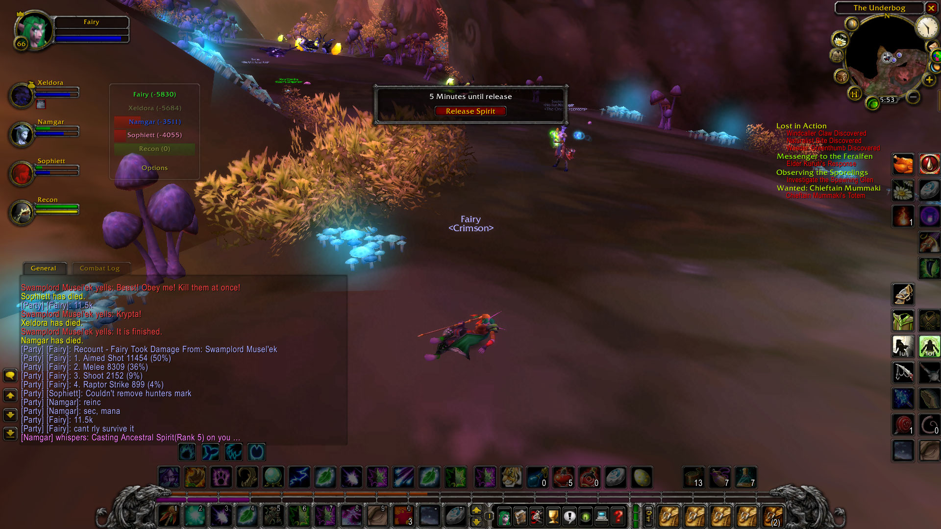 [Dungeon][The Underbog] Underbog bugs. · Issue #2216 · Atlantiss ...