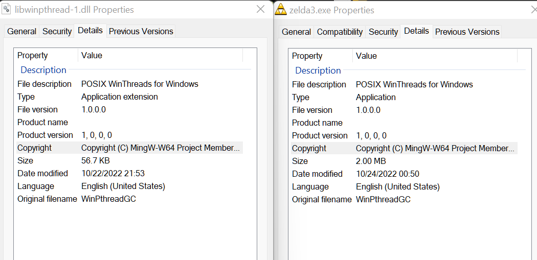 MSYS build depends on libwinpthread-1.dll · Issue #156 · snesrev/zelda3 · GitHub
