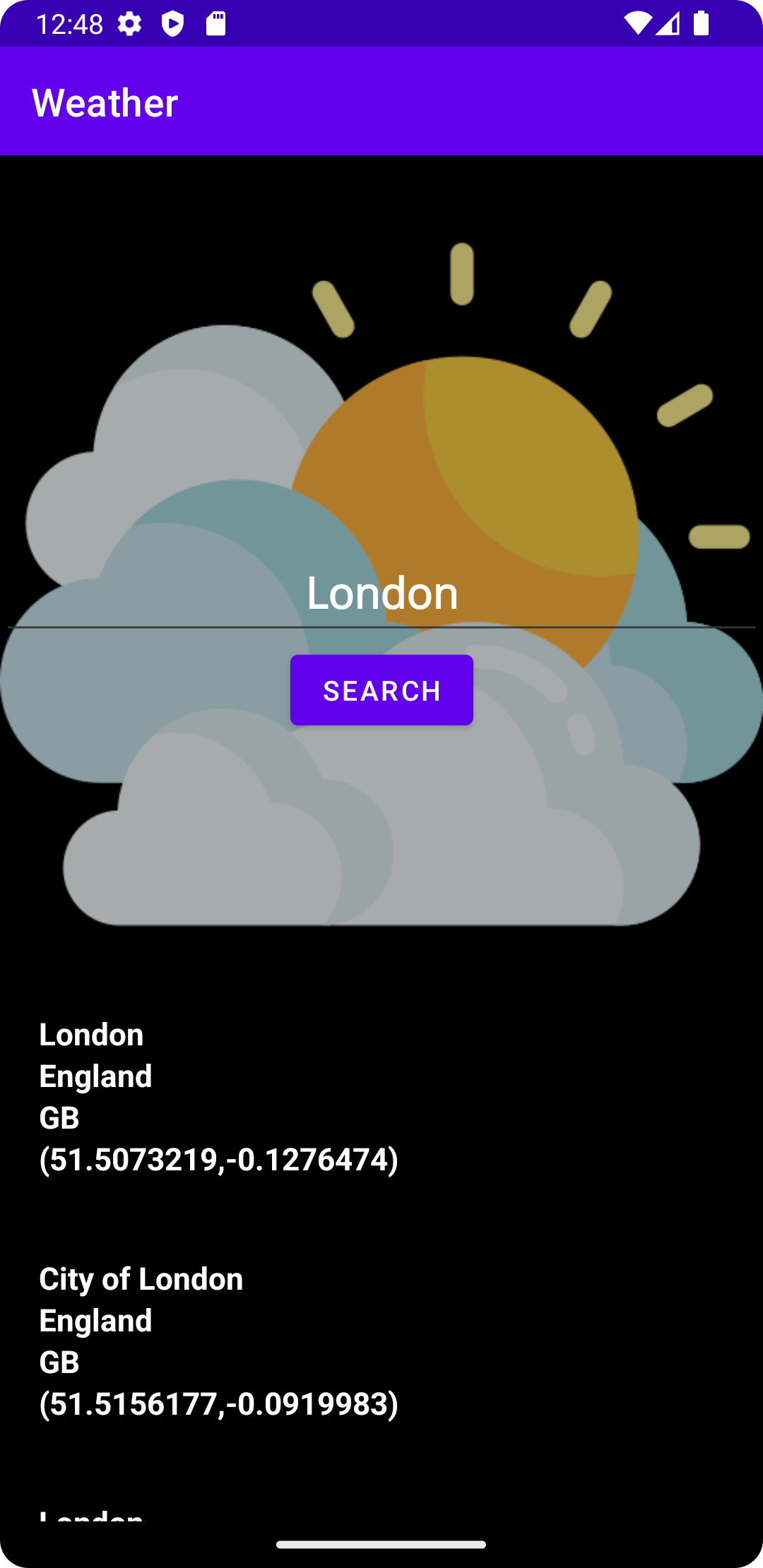 GitHub - darshna22/WeatherApp: weather app