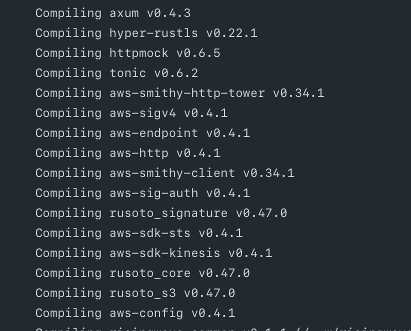 deps: switch to `aws-sdk-rust` · Issue #24 · risingwavelabs/risingwave ...