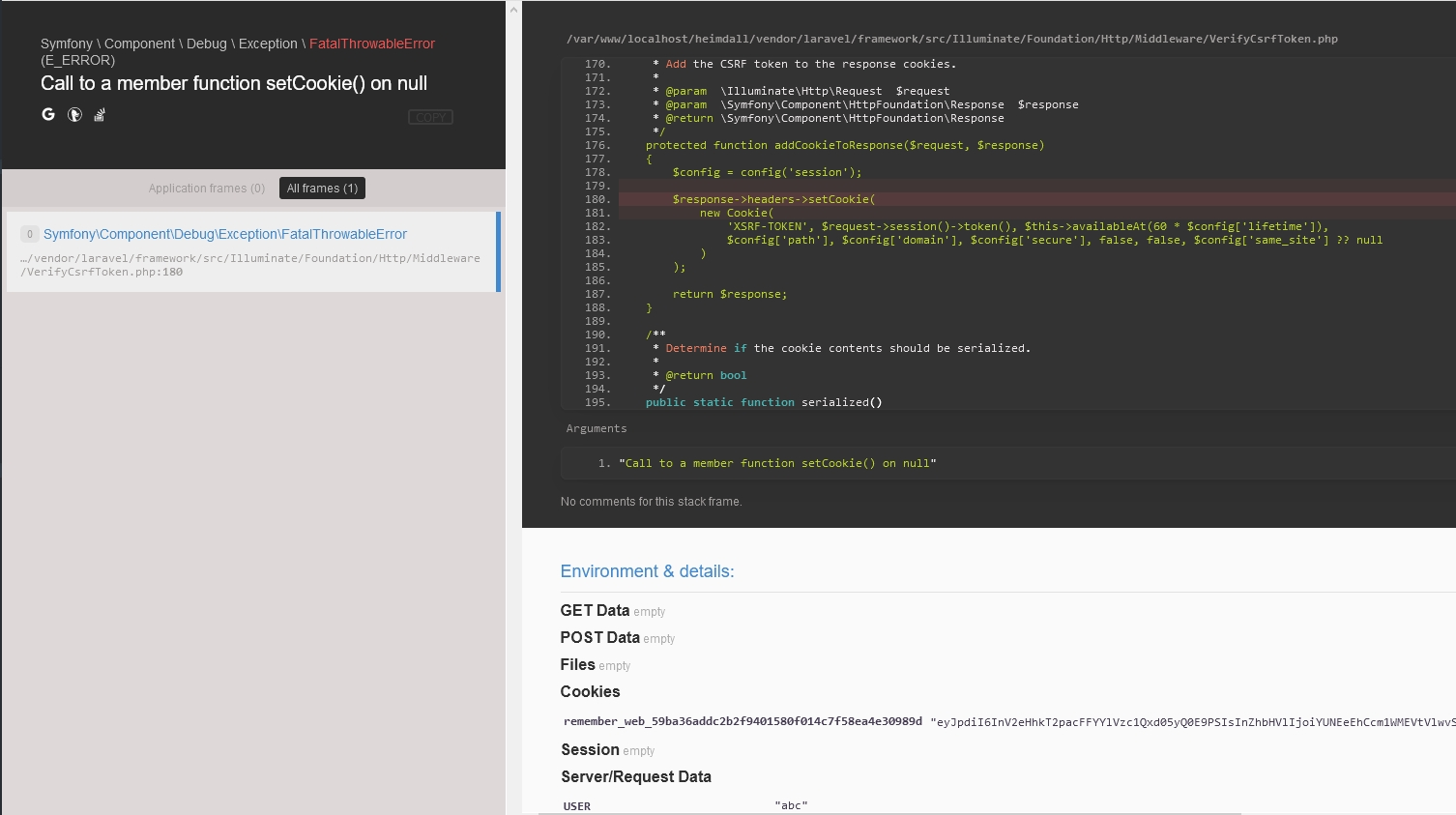 Heimdall crashed? · Issue #531 · linuxserver/Heimdall · GitHub