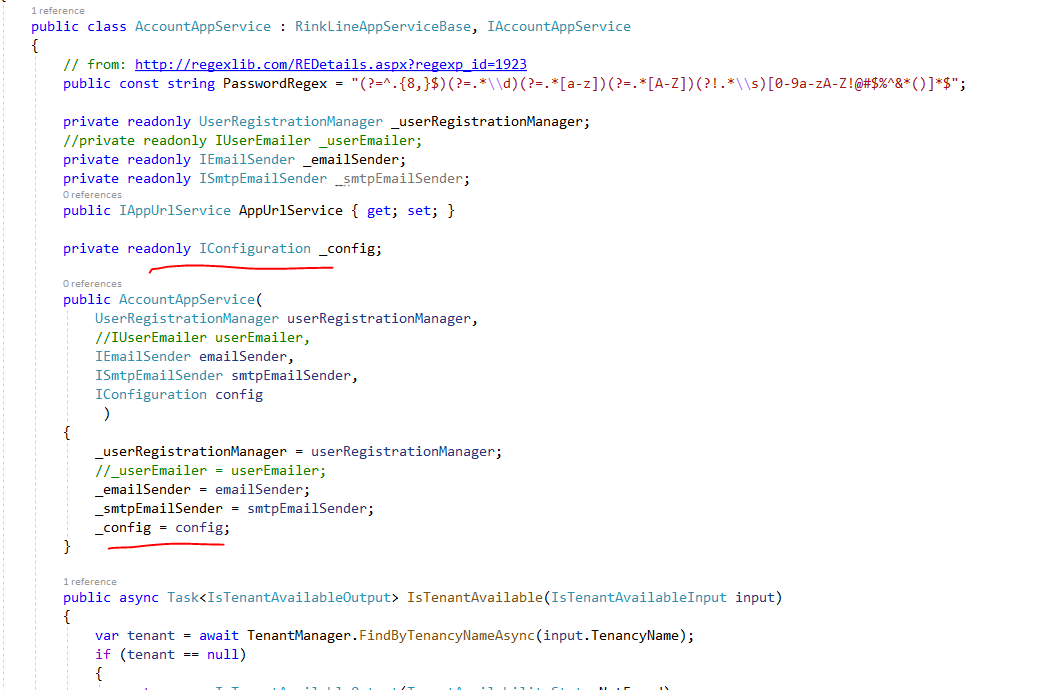 About read appsettings.json in appservices · Issue #6242 · aspnetboilerplate/aspnetboilerplate ...