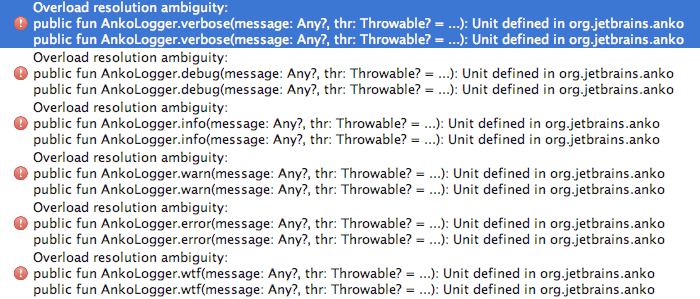 AnkoLogger Compilation error. · Issue #447 · Kotlin/anko · GitHub