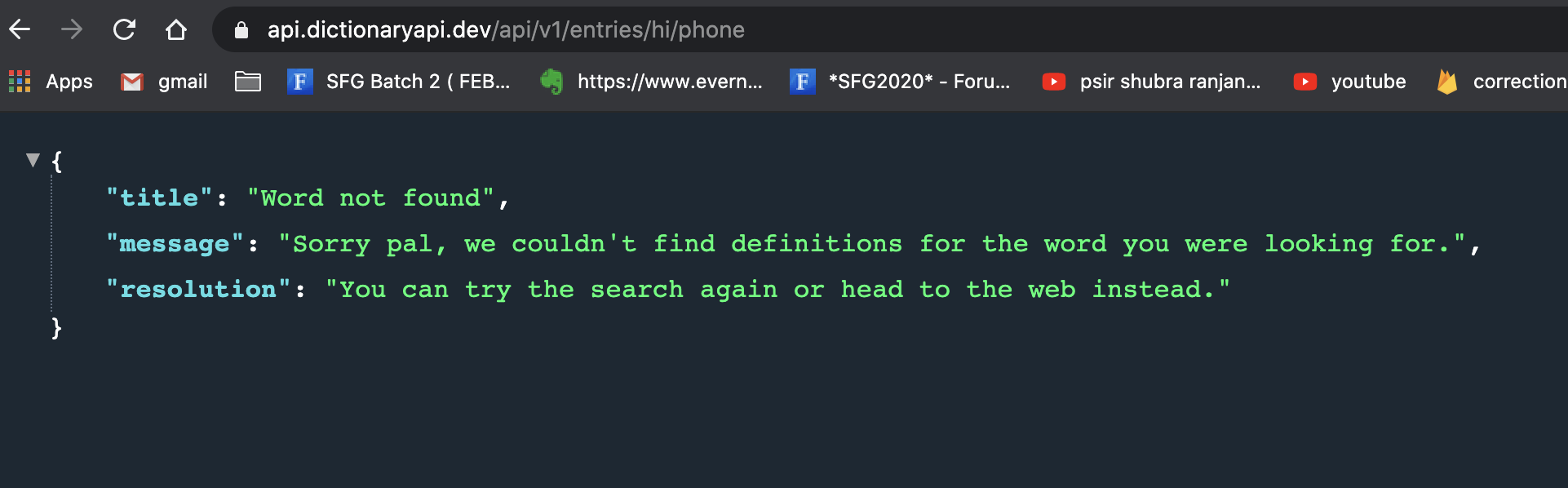 Call to api is not returning results frequently. · Issue #63 · meetDeveloper/freeDictionaryAPI ...