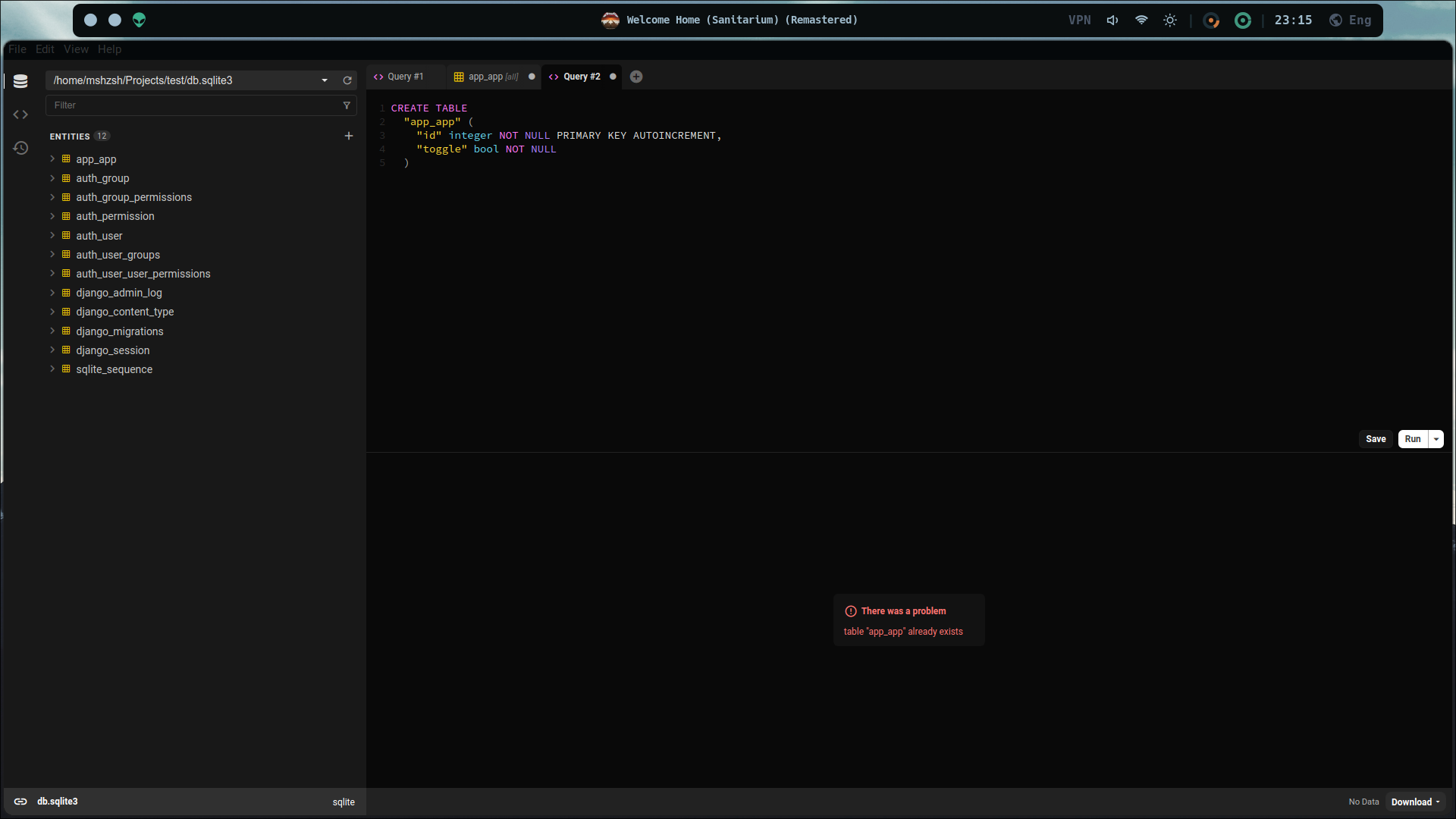 BUG: sqlite3 bool field problem · Issue #1408 · beekeeper-studio/beekeeper-studio · GitHub