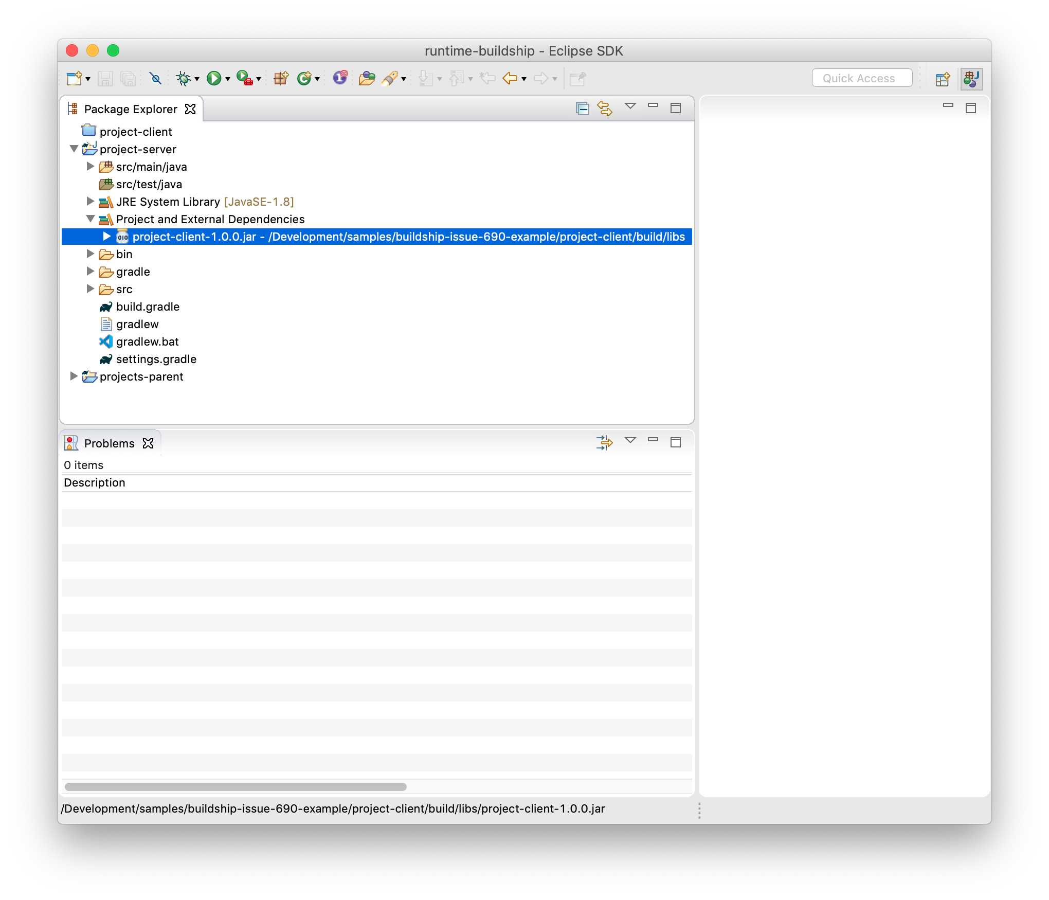 Replace project dependencies with the published artifacts if corresponding workspace project is ...