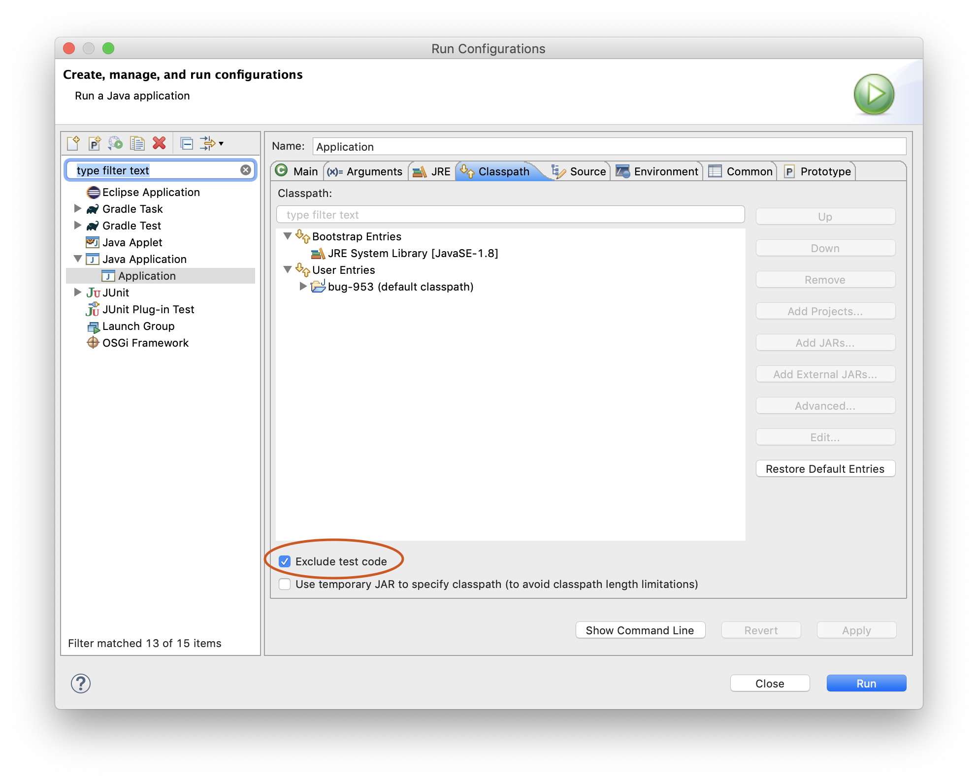 Test Dependencies And Classpath Are Back Into The Runtime Classpath