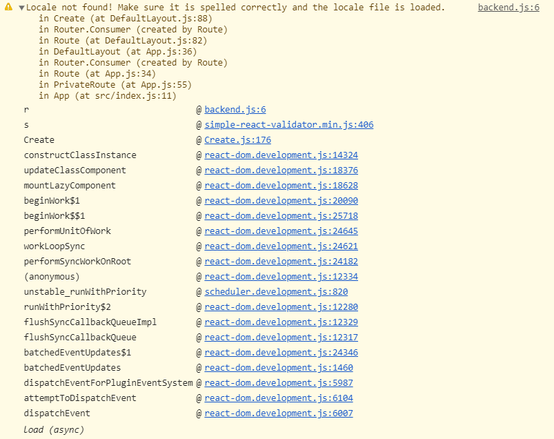 Locale not found! Make sure it is spelled correctly and the locale file is loaded. · Issue #156 ...