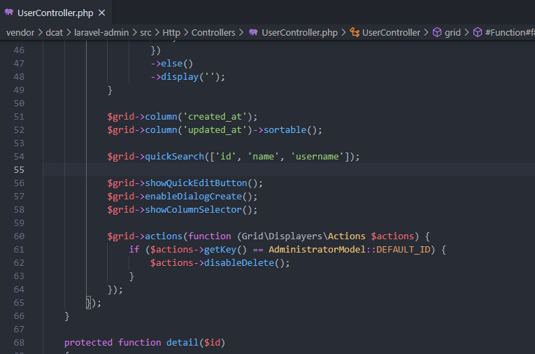 关于管理员页面 同时存在两个编辑按钮的问题 · Issue #1093 · jqhph/dcat-admin · GitHub