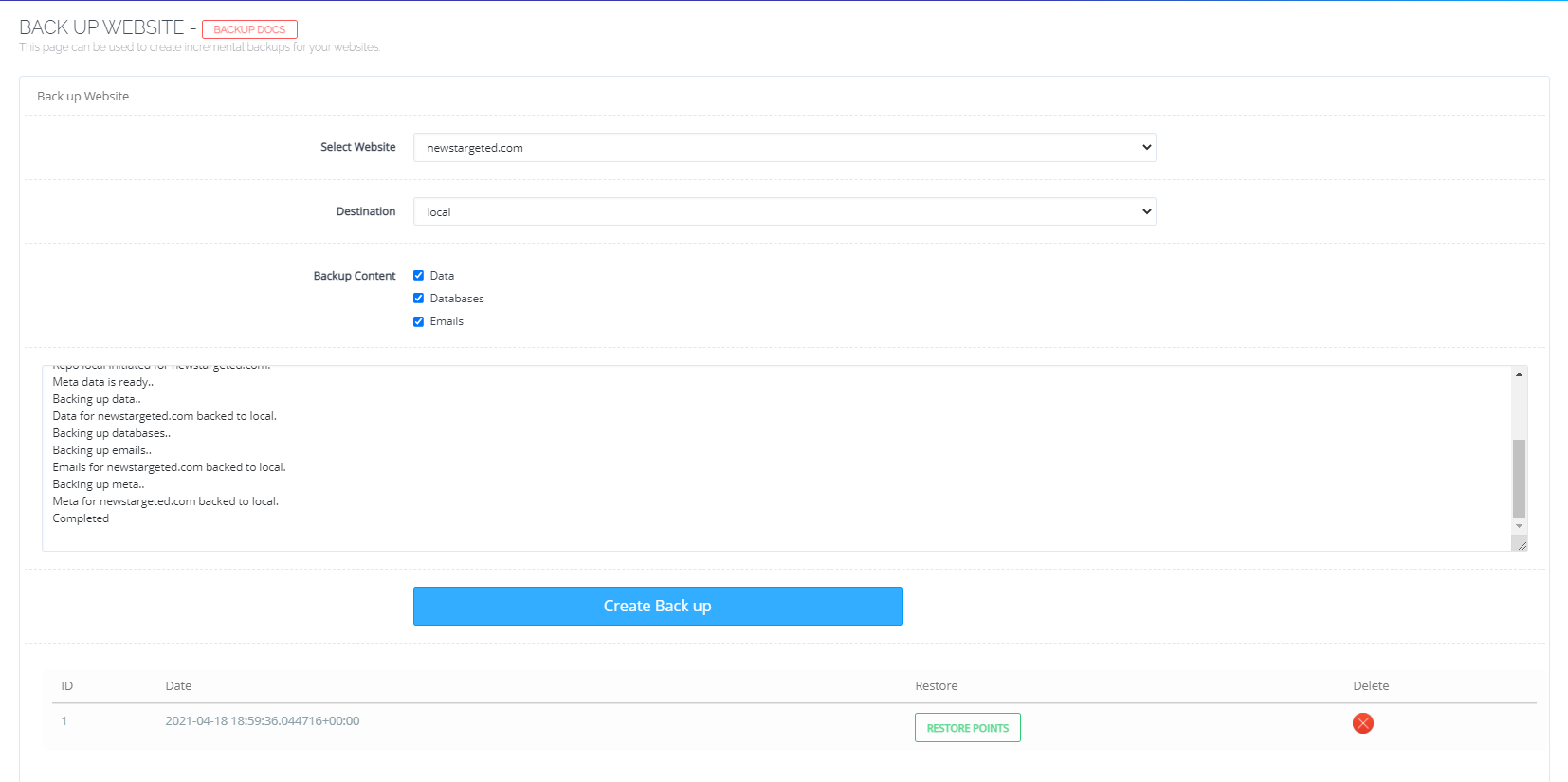 restic failed to install on cp install · Issue #580 · usmannasir/cyberpanel · GitHub