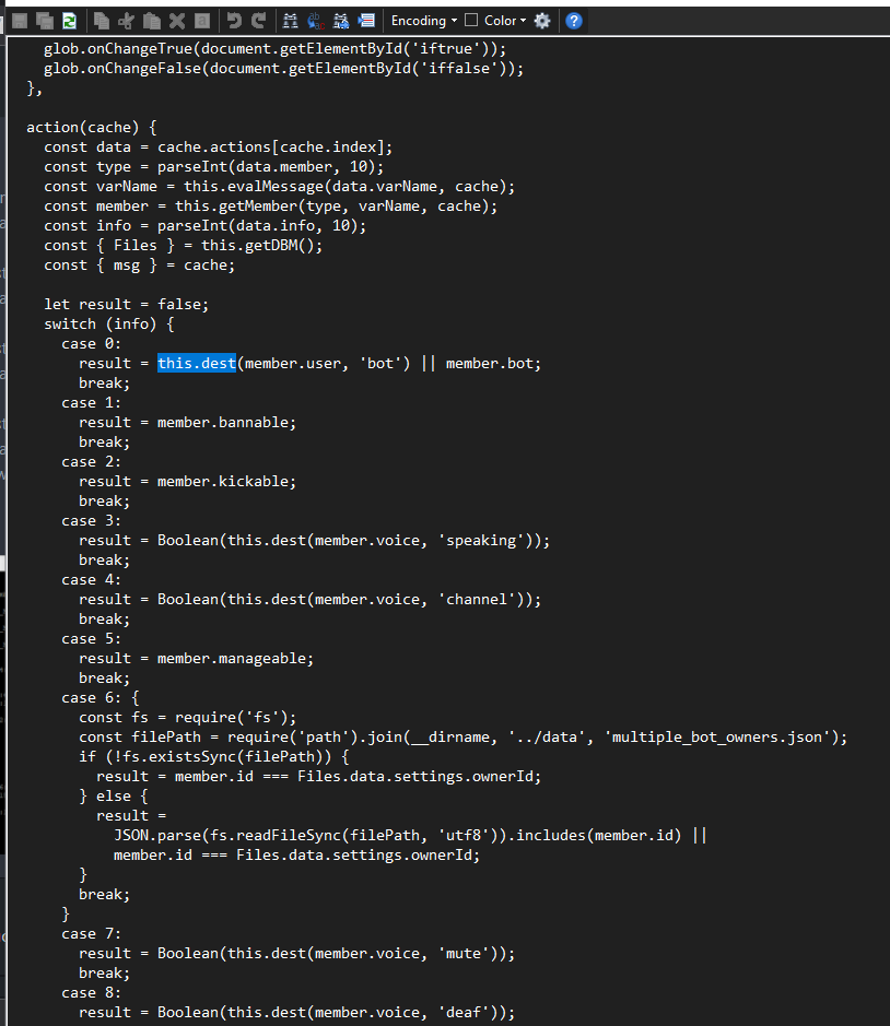 Check if member bug · Issue #781 · dbm-network/mods · GitHub