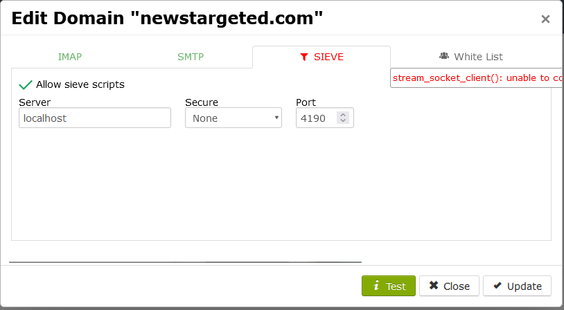 quick install Sieve from admin panel/Default setup · Issue #476 · the-djmaze/snappymail · GitHub