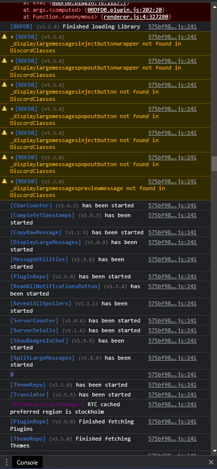 Discord goes into Loading mode · Issue #1626 · BetterDiscord/BetterDiscord · GitHub