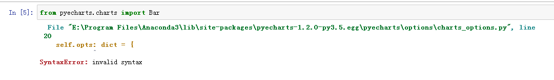 安装没有问题，import 出错 · Issue #1182 · pyecharts/pyecharts · GitHub