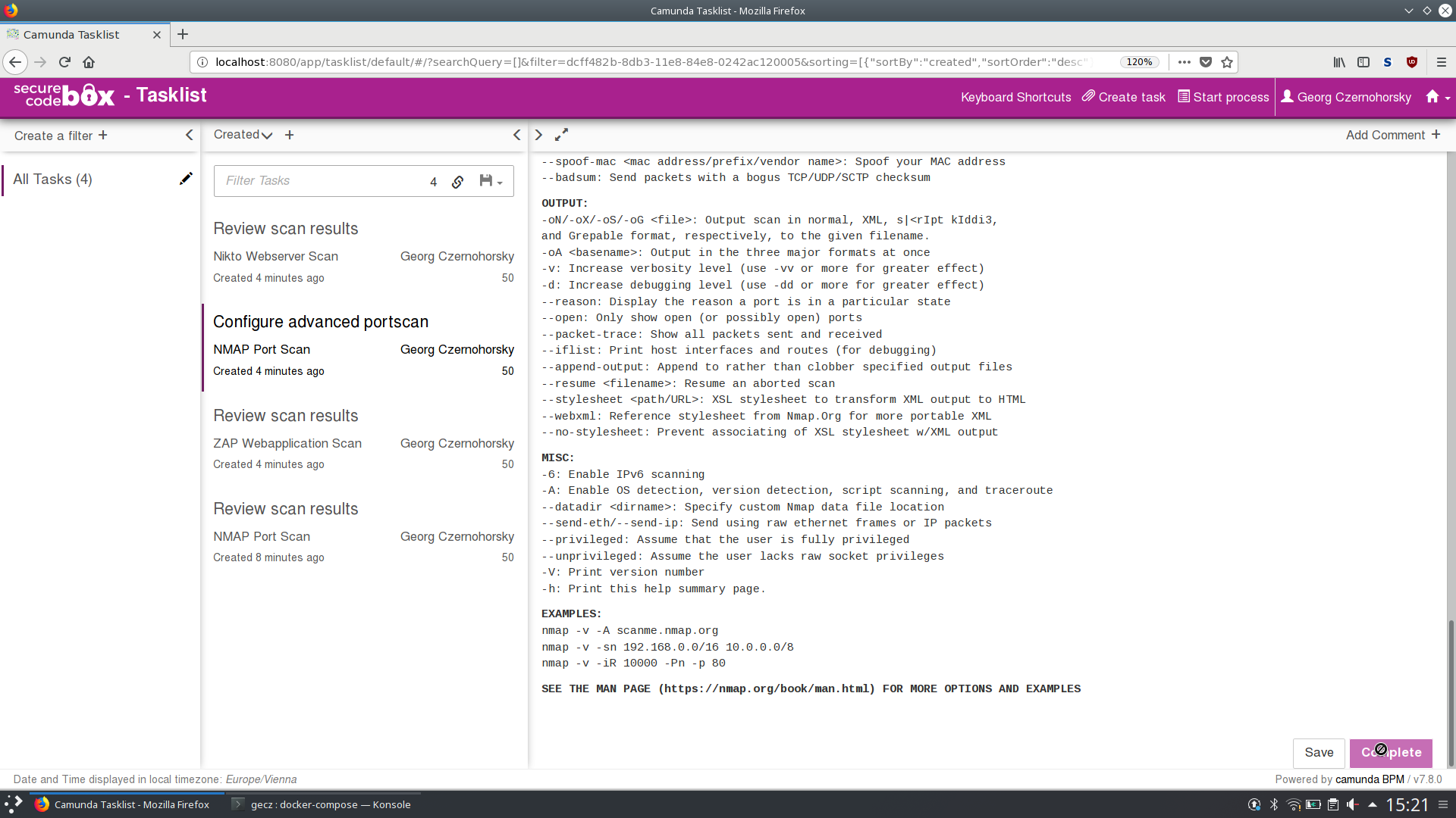 Cannot save advanced scan parameters · Issue #41 · secureCodeBox/secureCodeBox · GitHub