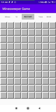 GitHub - Sushilkumar168141/Minesweeper_Game: Minesweeper Game : with timer and flag implemented