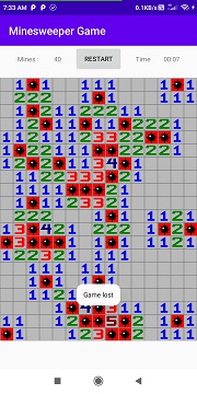 GitHub - Sushilkumar168141/Minesweeper_Game: Minesweeper Game : with timer and flag implemented