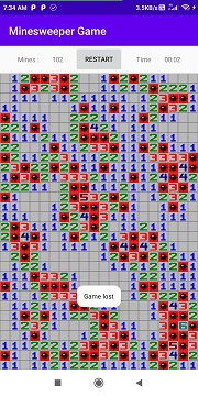 GitHub - Sushilkumar168141/Minesweeper_Game: Minesweeper Game : with timer and flag implemented