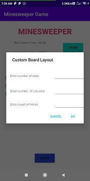 GitHub - Sushilkumar168141/Minesweeper_Game: Minesweeper Game : with timer and flag implemented