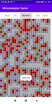 GitHub - Sushilkumar168141/Minesweeper_Game: Minesweeper Game : with timer and flag implemented