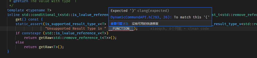 Error checking __FUNCTION__ for MSVC · Issue #1297 · clangd/clangd · GitHub