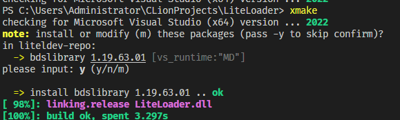 依赖安装结束后输出显示异常 · Issue #3535 · xmake-io/xmake · GitHub