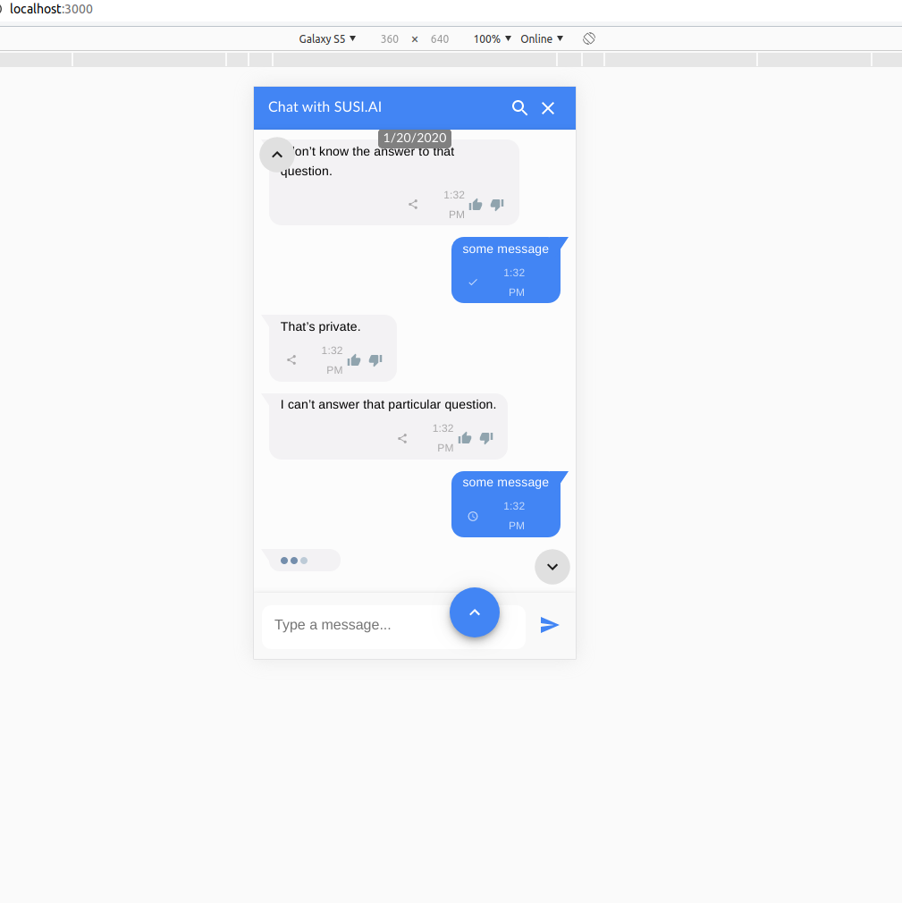 Scroll up button misbehaves · Issue #3343 · fossasia/susi.ai · GitHub