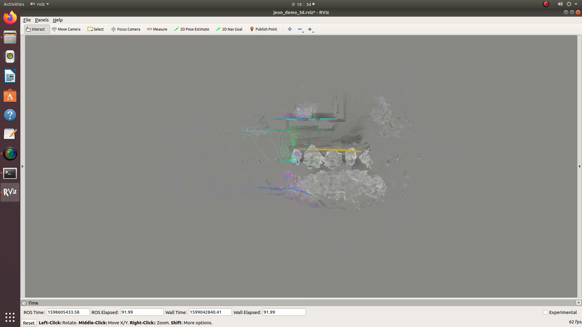 about Occupancy grid maps color (black/white/gray) at rviz. (3D slam with 2 Lidar and IMU ...