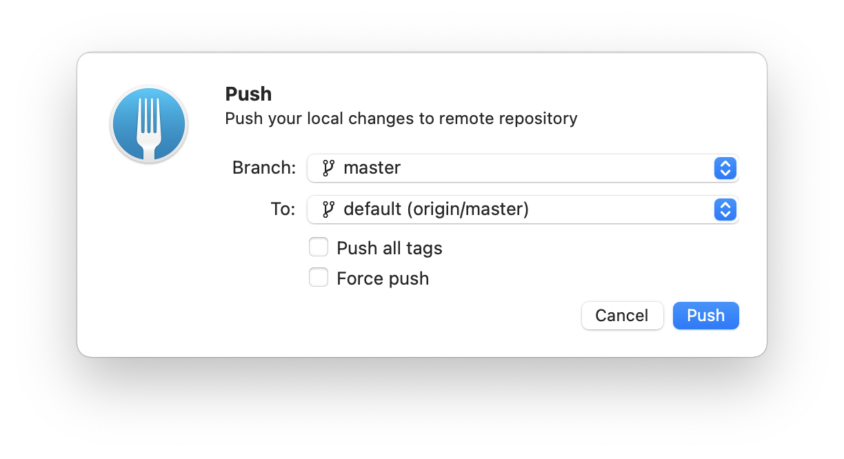 Default button in Pull dialog is now labeled "Submit" instead of "Pull" · Issue #1462 · fork-dev ...