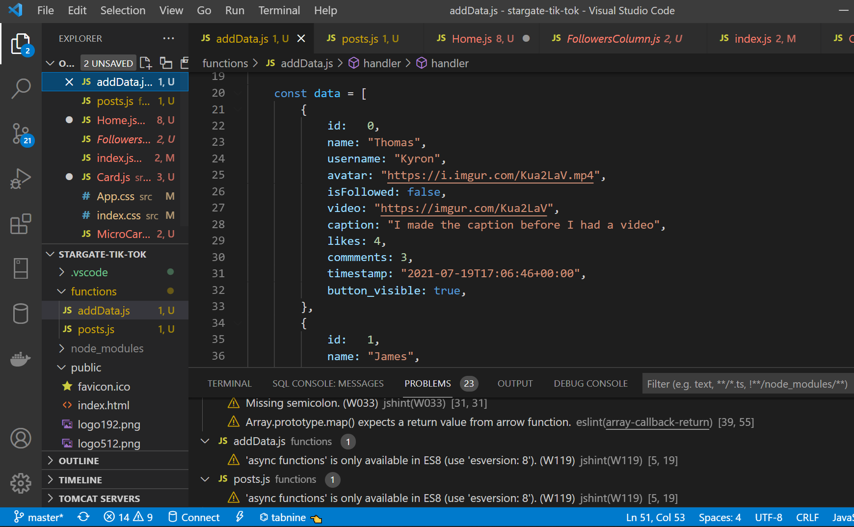 [HW] · Issue #225 · datastaxdevs/workshop-social-media-tiktok · GitHub
