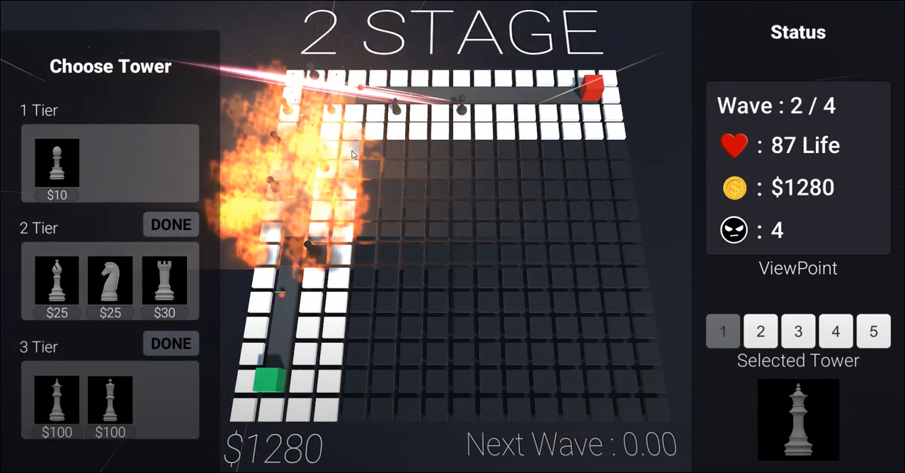 GitHub - WhiteCom/Unity-TowerDefense: 타워디펜스 게임