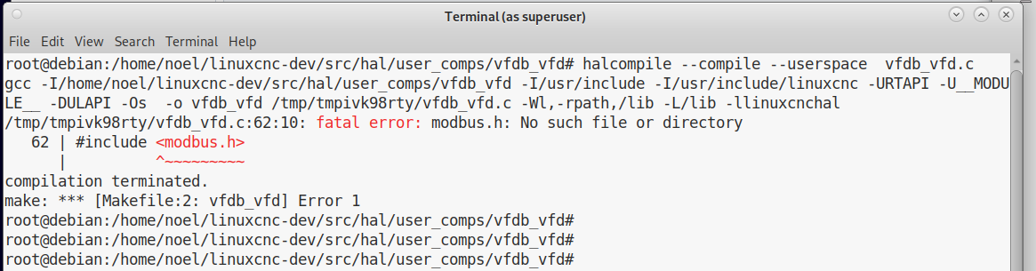 Halcompile does not include modbus headers.............. · Issue #2204 · LinuxCNC/linuxcnc · GitHub