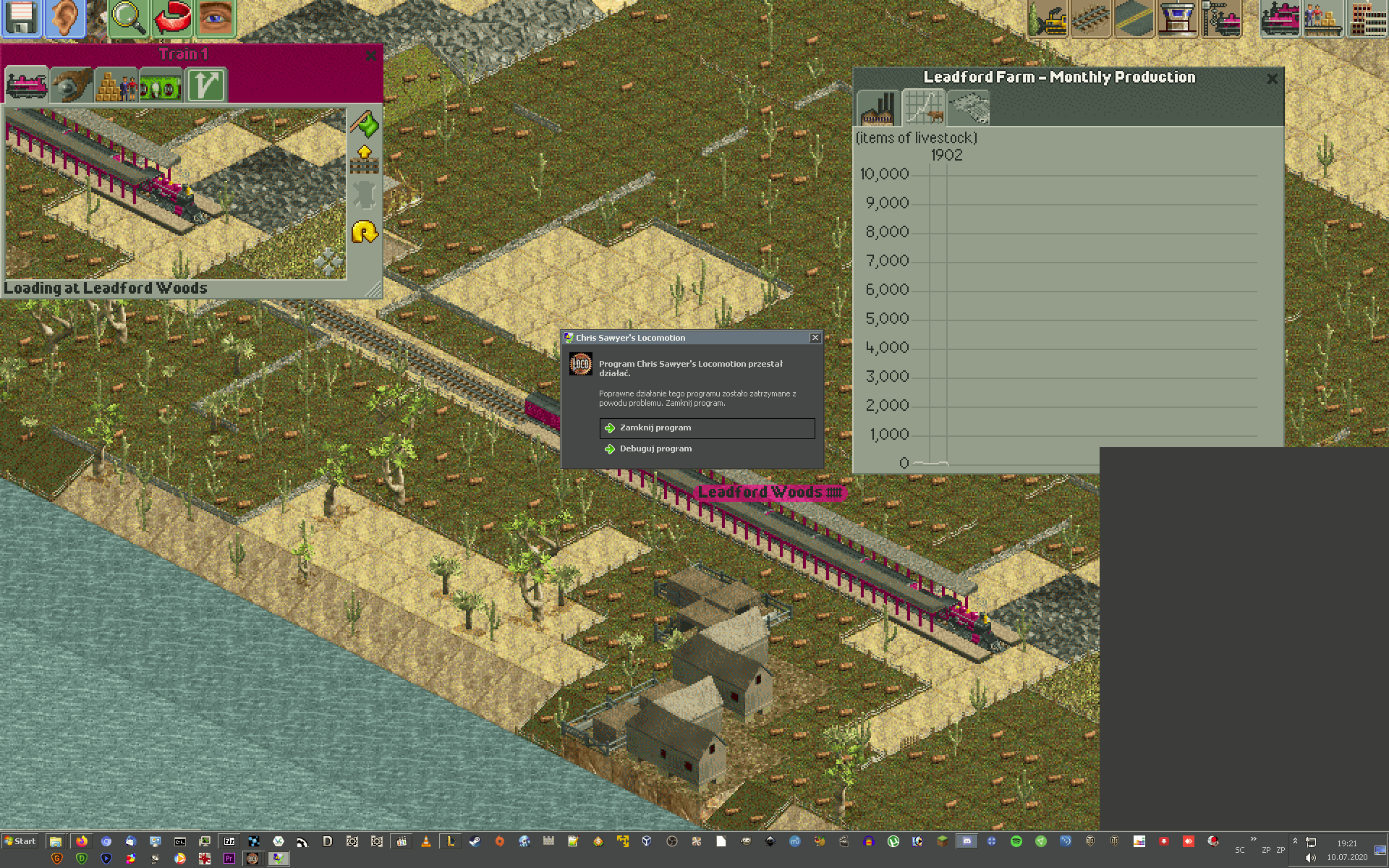 Save game crashes on 18th march after livestock farm release fixes · Issue #531 · OpenLoco ...