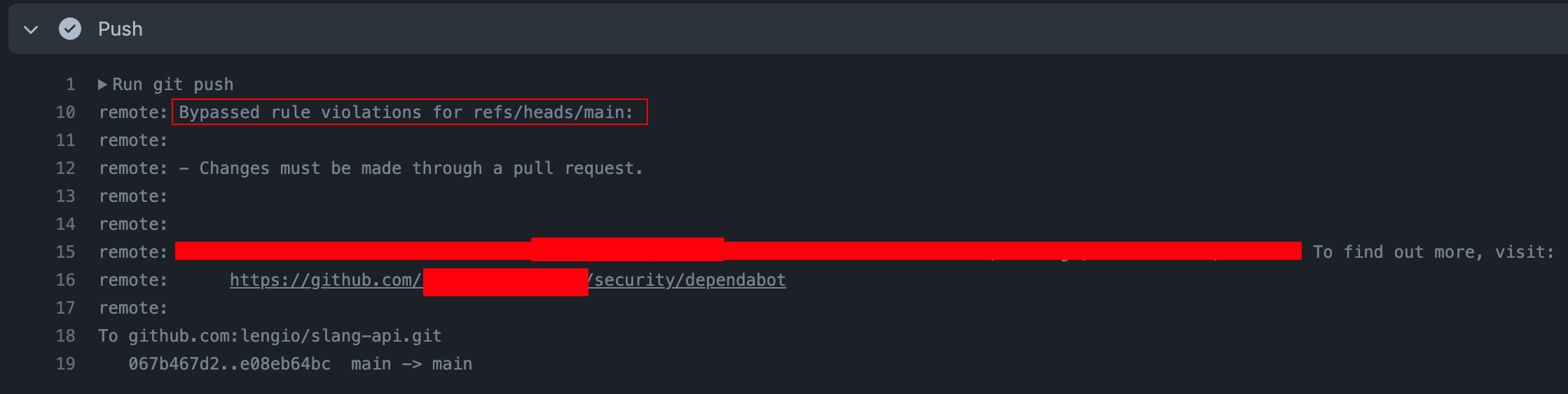 [Feature Request] Allow github actions to bypass branch protection ...