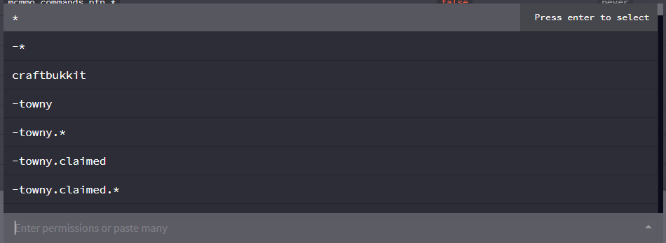 Autofill in Web Editor · Issue #121 · LuckPerms/LuckPermsWeb · GitHub