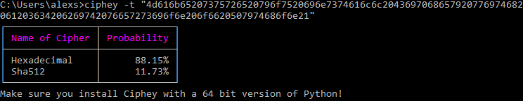 Please provide more information on how to install Ciphey · Issue #145 · bee-san/Ciphey · GitHub