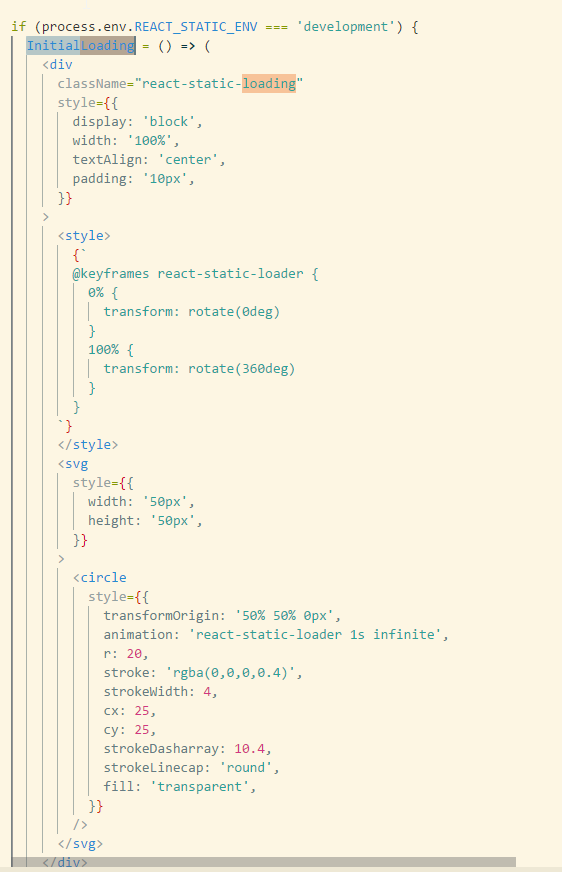 how to change the loading icon? · Issue #295 · react-static/react-static · GitHub