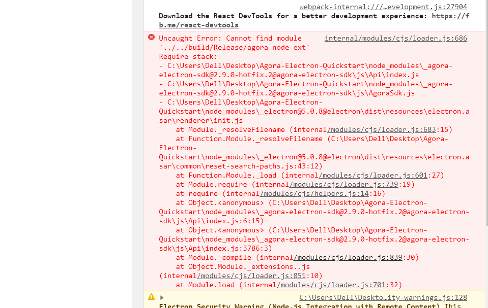 Not Working · Issue 9 · Agoraio Communityagora Electron Quickstart · Github