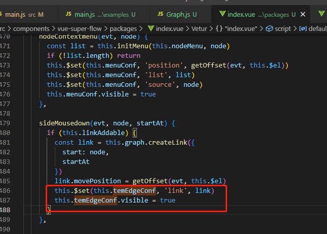 link-的ID每次都会变 · Issue #90 · caohuatao/vue-super-flow · GitHub