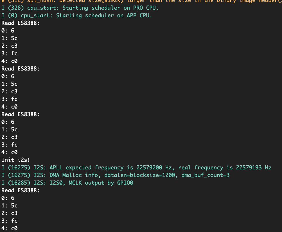 I2C stops working after calling i2s_set_pin (IDFGH-8629) · Issue #10075 · espressif/esp-idf · GitHub