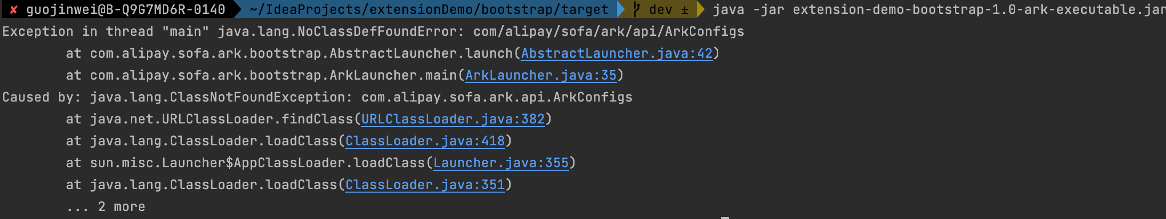 springboot使用sofaark2.0如何静态合并部署 · Issue #497 · sofastack/sofa-ark · GitHub