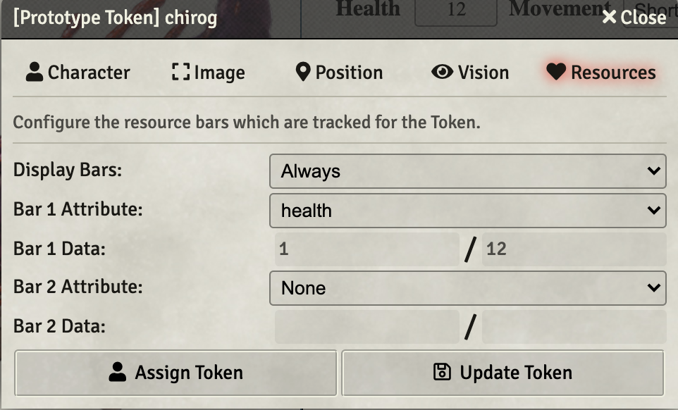 When you drop a token for an NPC actor onto the canvas, its current ...