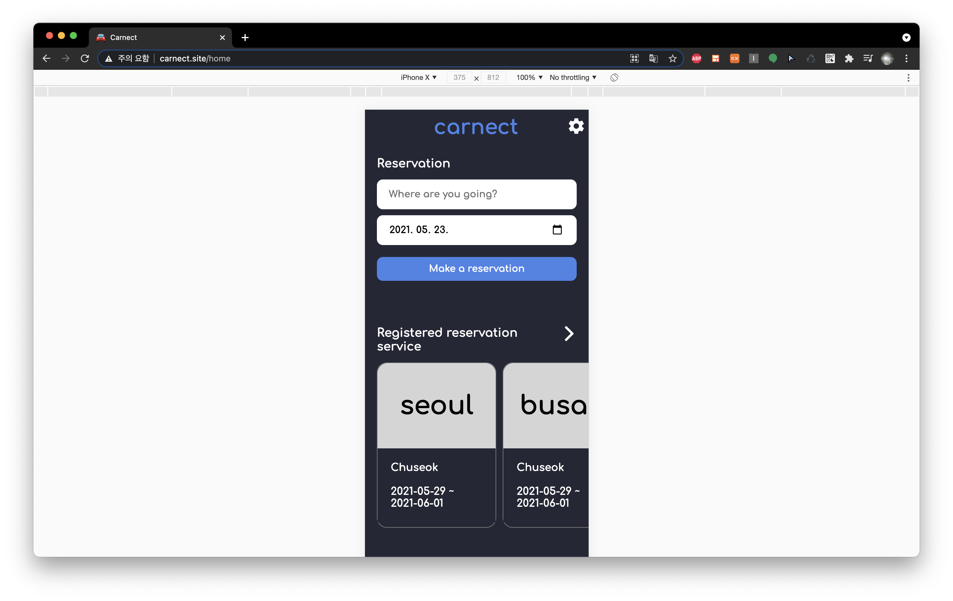 GitHub - junctionie/carnect-client-new: 🚘 car reservation services for ...