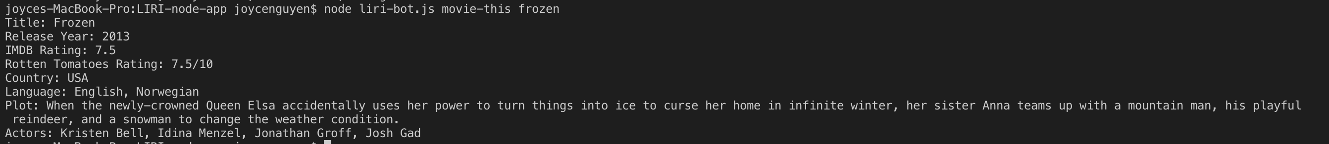 GitHub - jnguyen0581/LIRI-node-app