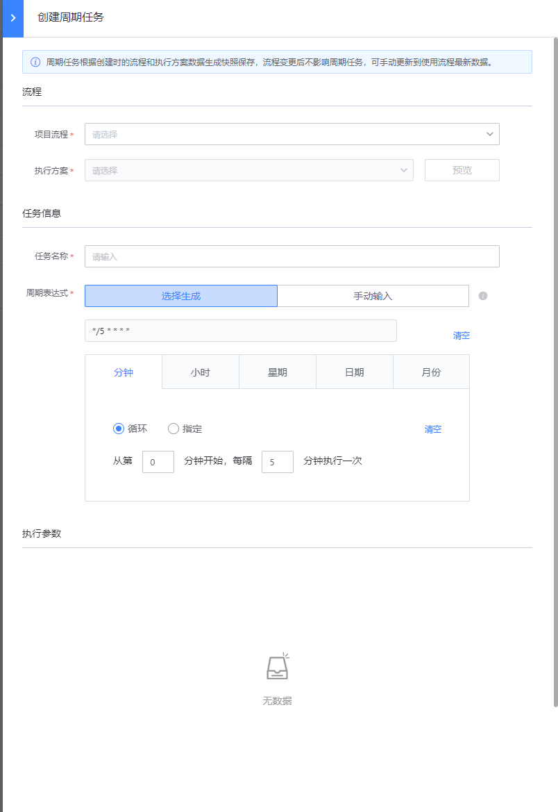 【产品 无需评审会】周期任务的周期表达式交互优化 · Issue 6046 · Tencentbluekingbk Sops · Github